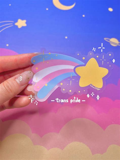 Trans Pride Sticker Pride Decal Pride Sticker Trans Pride Trans