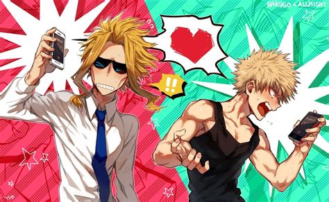 Bakugou Katsuki All Might My Hero Academia Buko No Hero Academia My Hero Academia Episodes