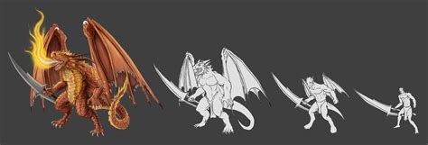 Dragon Human Transformation