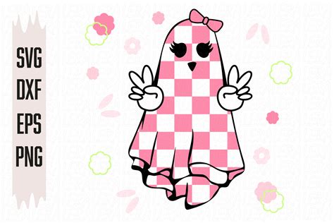 Cute Boho Ghost Halloween Graphic By Lerastudio · Creative Fabrica