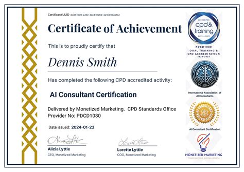 Dennis ️‍🔥👉the Next Chapter In My Life Starts Today Im Officially A Certified Ai Consultant