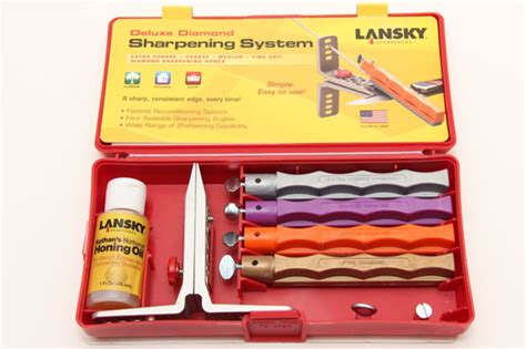 Обзор LANSKY DELUXE DIAMOND KNIFE SHARPENING SYSTEM LKDMD. Ручное ...