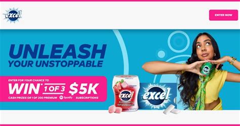 excel q1 contest win 5 000 spotify premium