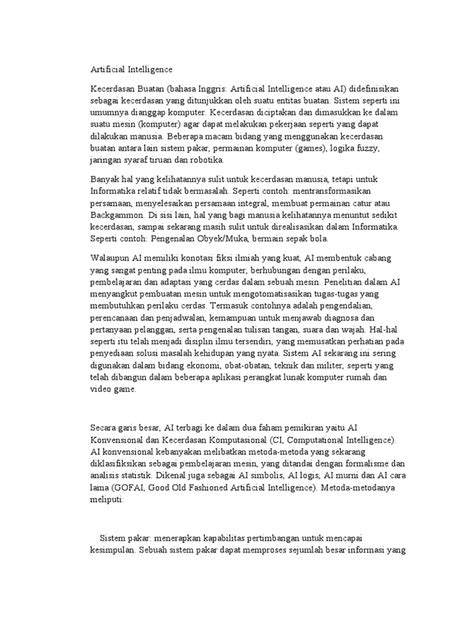 Artificial Intelligence Pdf