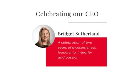 Congratulations Bridget • Skyline Education Foundation Australia