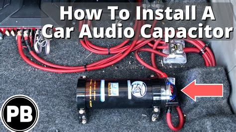 Car Audio Capacitor Installation