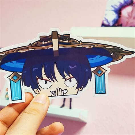 Wanderer Genshin Sticker Etsy