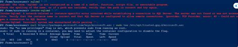 How To Fix Sqlcmd Bcp Installation Error When Taking Dp 203 Azure Data