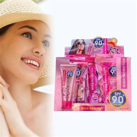 Beauty Skin Care Facial Sunscreen Cream Spf 90 Sunblock Lotion For