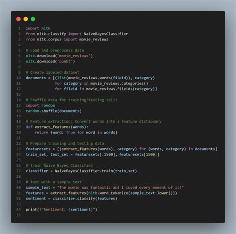 How Can You Classify Text Sentiment Using Nltk S Naive Bayes Classifier For Input To Generative