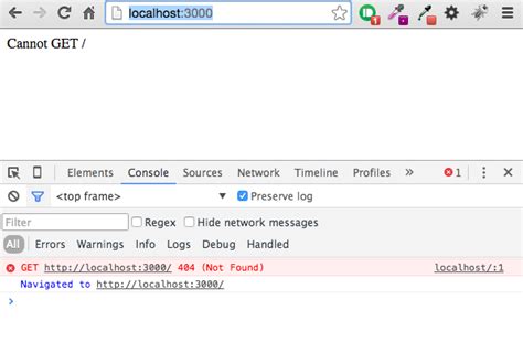 Nodejs Cannot Get Express Error Stack Overflow