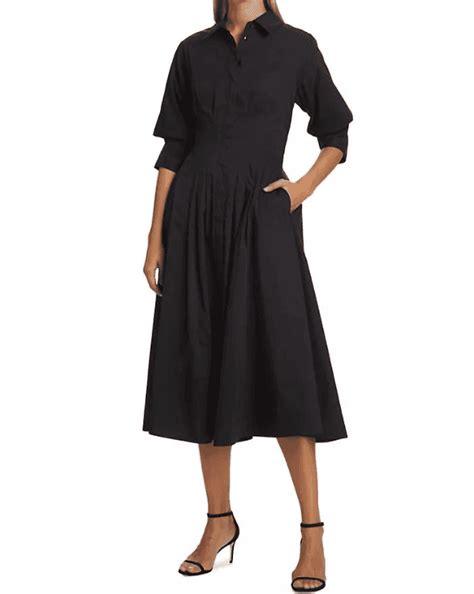 Pinktuck Poplin Midi Dress The Buy Guide