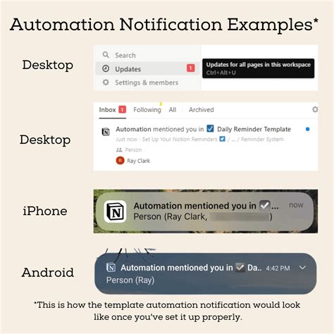 Automate Your Notion Reminders Rfreenotiontemplates