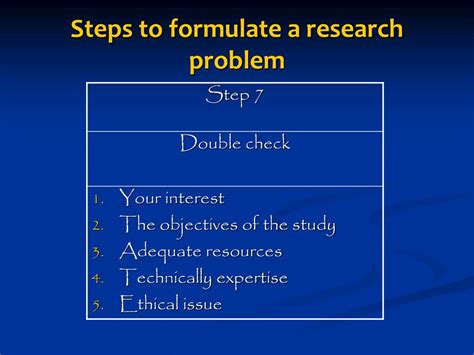 Ppt Formulating Research Problem Powerpoint Presentation Free Download Id 2051969