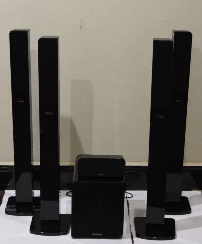 Accusound Es30 51 Speaker Set Frontrearscentersubwoofer Ebay