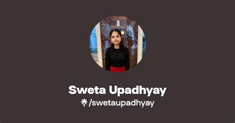 Sweta Upadhyay Twitter Instagram Linktree