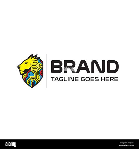 Lions Of Logic Kings Of Smart Innovation Stock Vector Image And Art Alamy