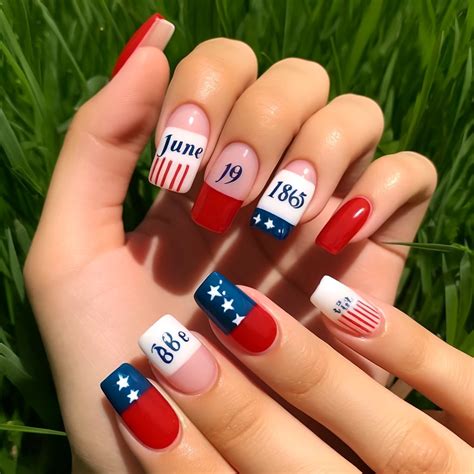 10 Stunning Nail Designs To Celebrate Juneteenth