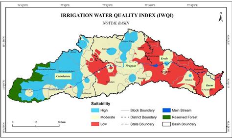 Irrigation Water Quality Index Iwqi Of The Noyyal Basin Download Scientific Diagram