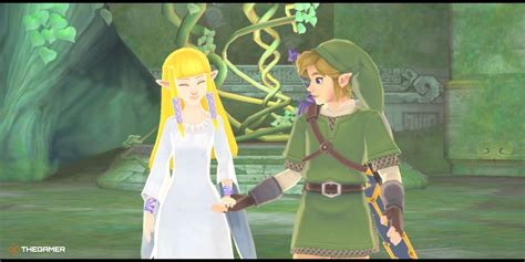 Link And Zelda Skyward Sword