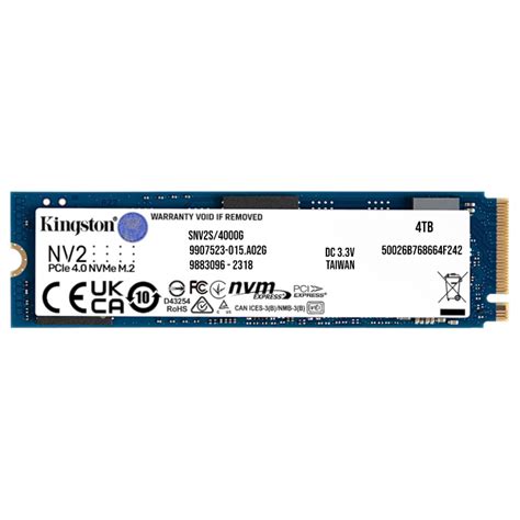 Ssd M2 Nvme 4tb Nv2 Kingston