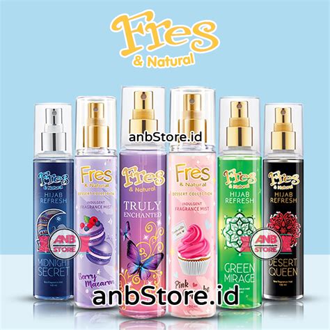 Jual Fres And Natural Spray Cologne Hijab Refresh 100ml Shopee