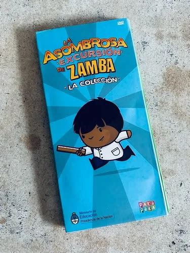 La Asombrosa Excursión De Zamba La Colección Dvd Paka Paka Mercadolibre