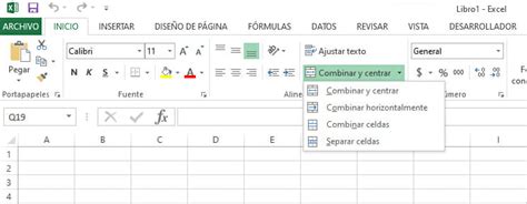 Combinar Y Unir Celdas En Excel Excel Para Todos