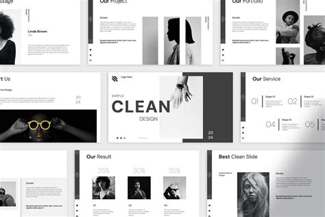 Simple Clean Presentation Template Presentation Template