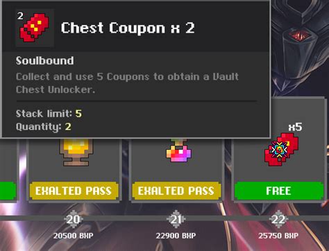 Battle Pass Displays Wrong Amount Of Charvault Coupons Rrotmg