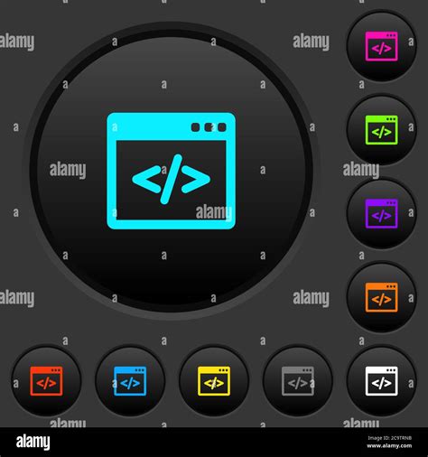 Coding Syntax Stock Vector Images Alamy