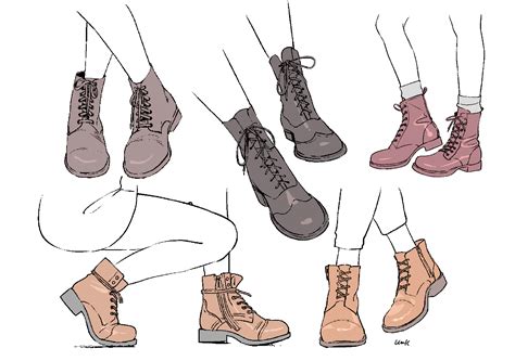 Boots Drawing Reference