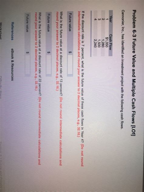 Solved Problem 6 3 Future Value And Multiple Cash Flows