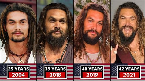 Jason Momoa From 1979 To 2023 Transformation From 1 To 44 Years Old