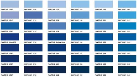 Blue Pantone Color Chart Pantone Color Chart Pantone Green Pantone