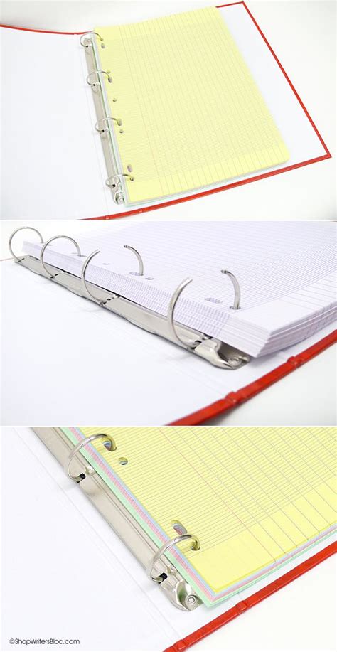 Loose Leaf Binder Notebook A4 At Natalie Alan Blog