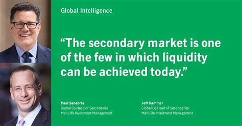Brian Kernohan On Linkedin Private Equity Secondaries Manulife Investment Management