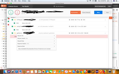 Data Unavailable Error Message While Running Script From Runner Help
