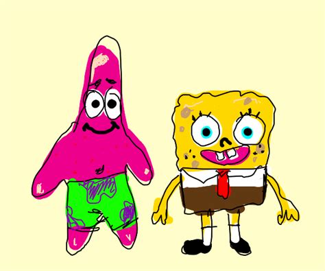 Female Spongebob Drawception