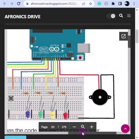 Arduino Project Handbook Volume 01 Afronics Shorts Arduino Youtube