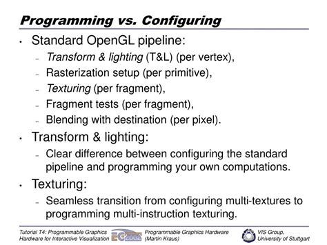 Ppt Introduction To Programmable Graphics Hardware Powerpoint