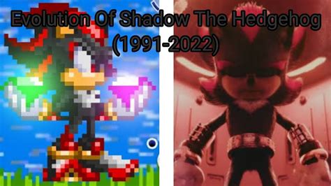 Evolution Of Shadow The Hedgehog 1991 2022 Youtube