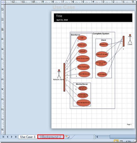 How To Edit Body Header Title In Visio 2010