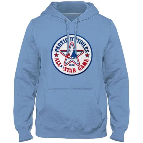 Montreal Expos Cooperstown Mlb Express Twill Logo Hoodie All Star