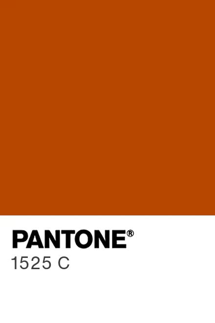 Pantone 1525 C Pantone色号库pantone潘通中国官网