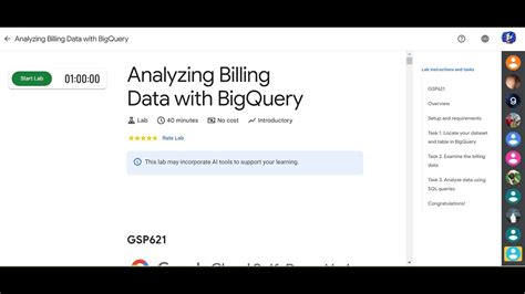 Analyzing Billing Data With Bigquery Qwiklabs Gsp621 Lab Solution