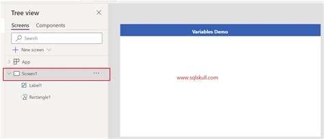 Create A Variables In Power Apps Sql Bi Tutorials