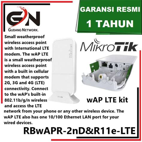 Promo Mikrotik Wap Lte Kit Rbwapr 2ndandr11e Lte Router Wireless Lte Modem Diskon 23 Di Seller