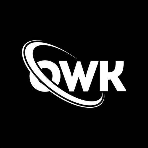 Premium Vector Owk Logo Owk Letter Owk Letter Logo Design Initials