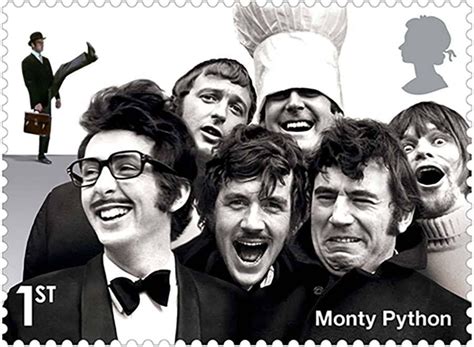 Monte Python Monty Python Postage Stamps Royal Mail Stamps
